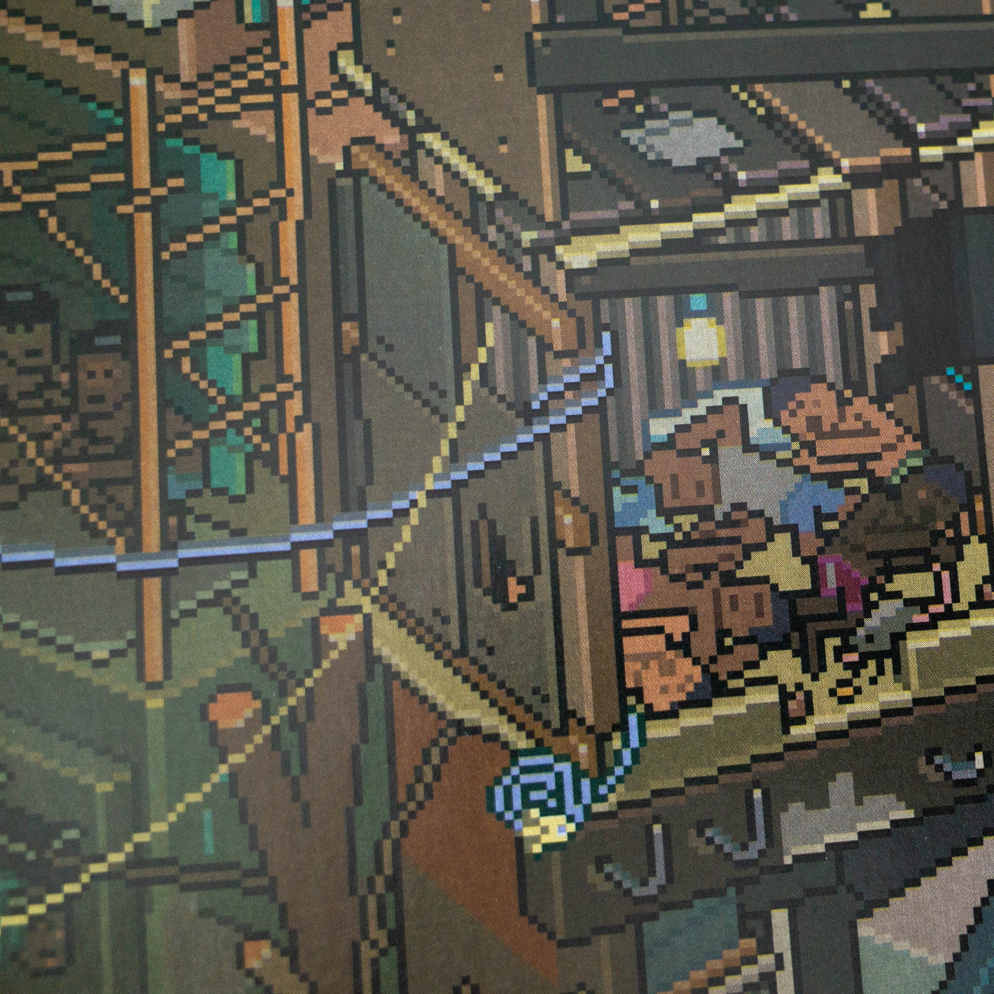 Amnesty Pixel Art Poster by eBoy