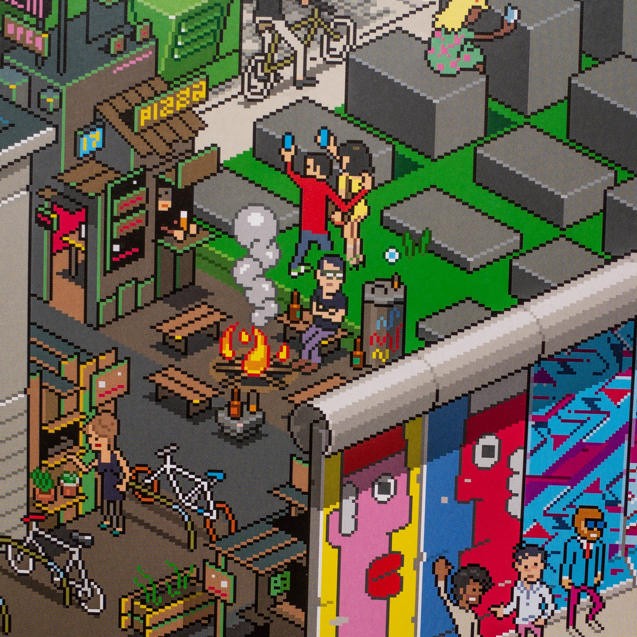 Berlin Pixel Art Poster – eBoy