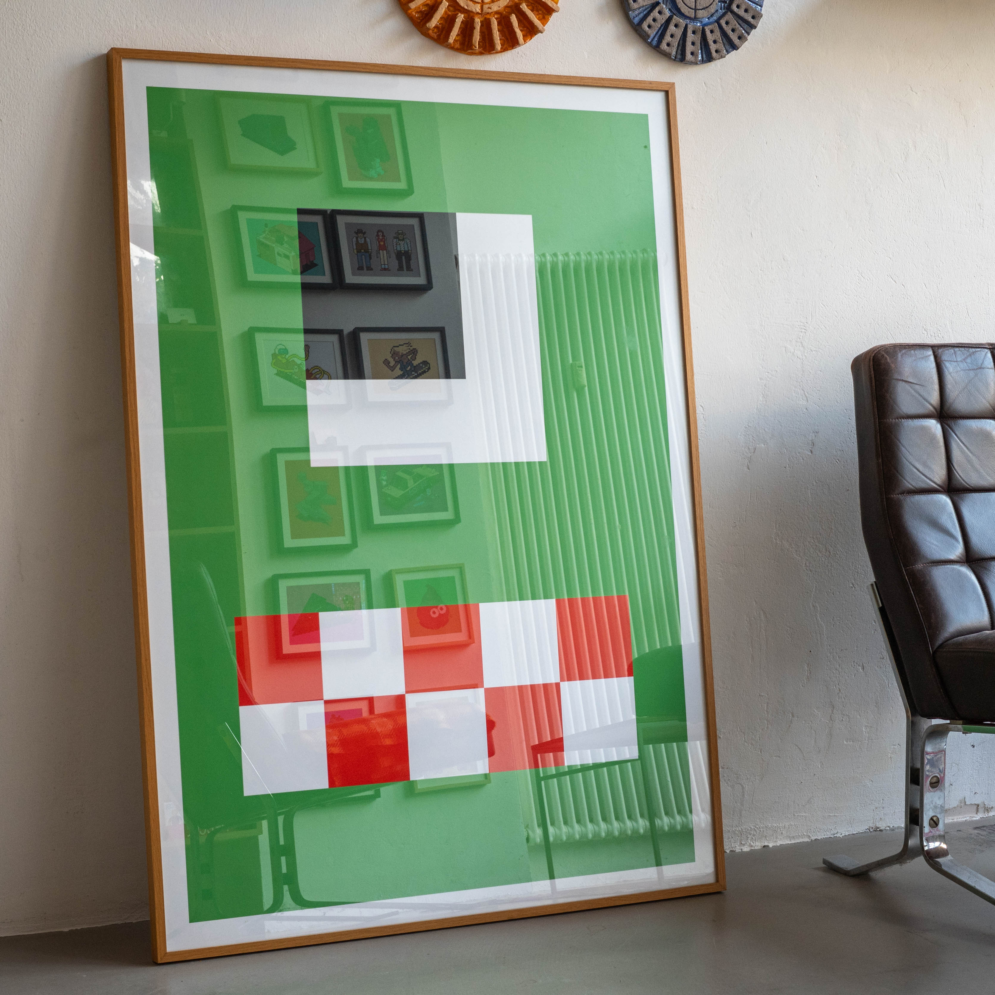 BIG Eater Art Print Framed – eBoy